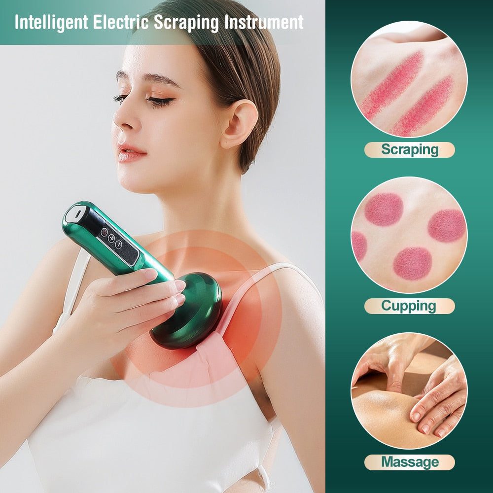 Intelligent Negative Pressure Cupping Massage Instrument 6/12 Level ...