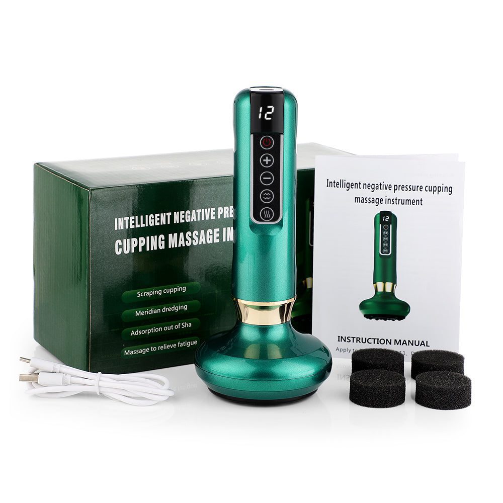 Intelligent Negative Pressure Cupping Massage Instrument 6/12 Level ...